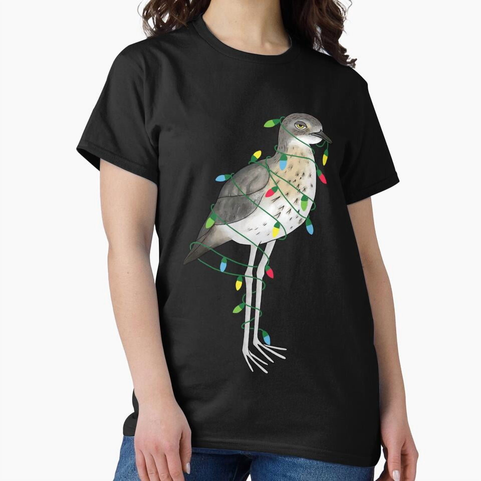 Bush Stone Curlew With Lights Funny Australian Bird Christmas Holiday ...