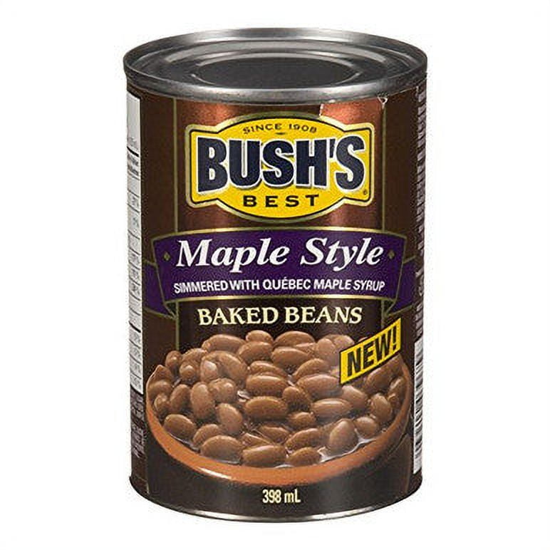 Bush's Best Maple Style Baked Beans/Quebec Maple Syrup 398ml - Walmart.com