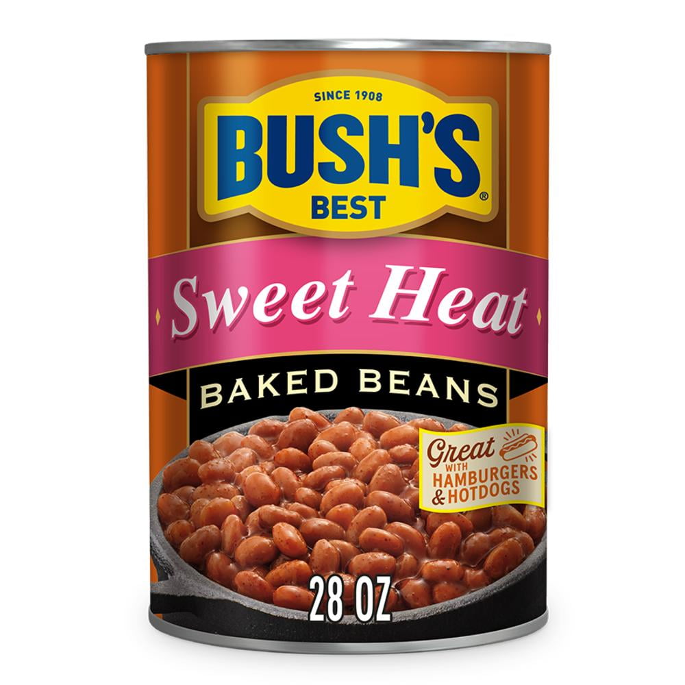Bush's Best Sweet Heat Baked Beans, 28 oz - Walmart.com