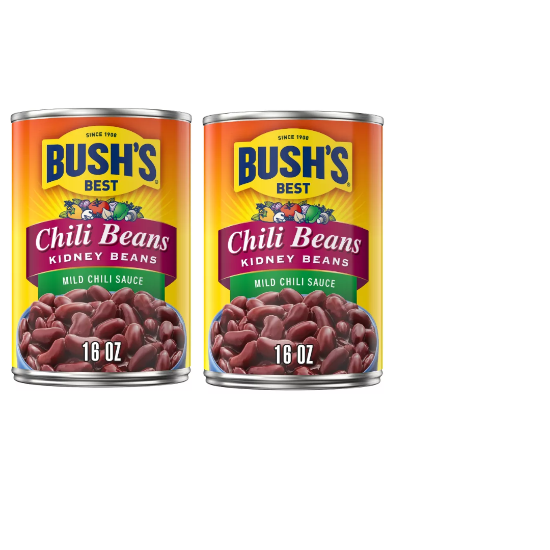 Bush's Kidney Beans in Mild Chili Sauce 16 oz Pack of 2 - Mild Chili ...
