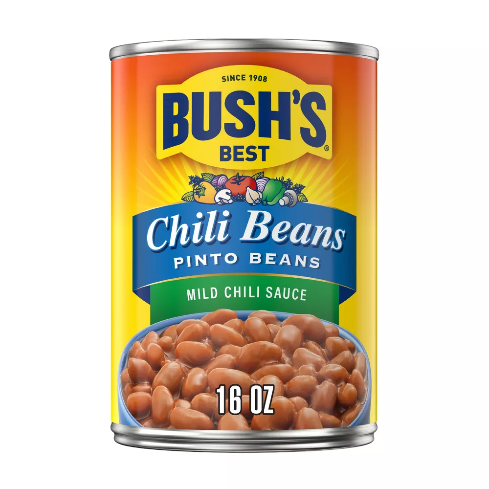 Bush's Pinto Beans in Mild Chili Sauce - 16oz - Walmart.com