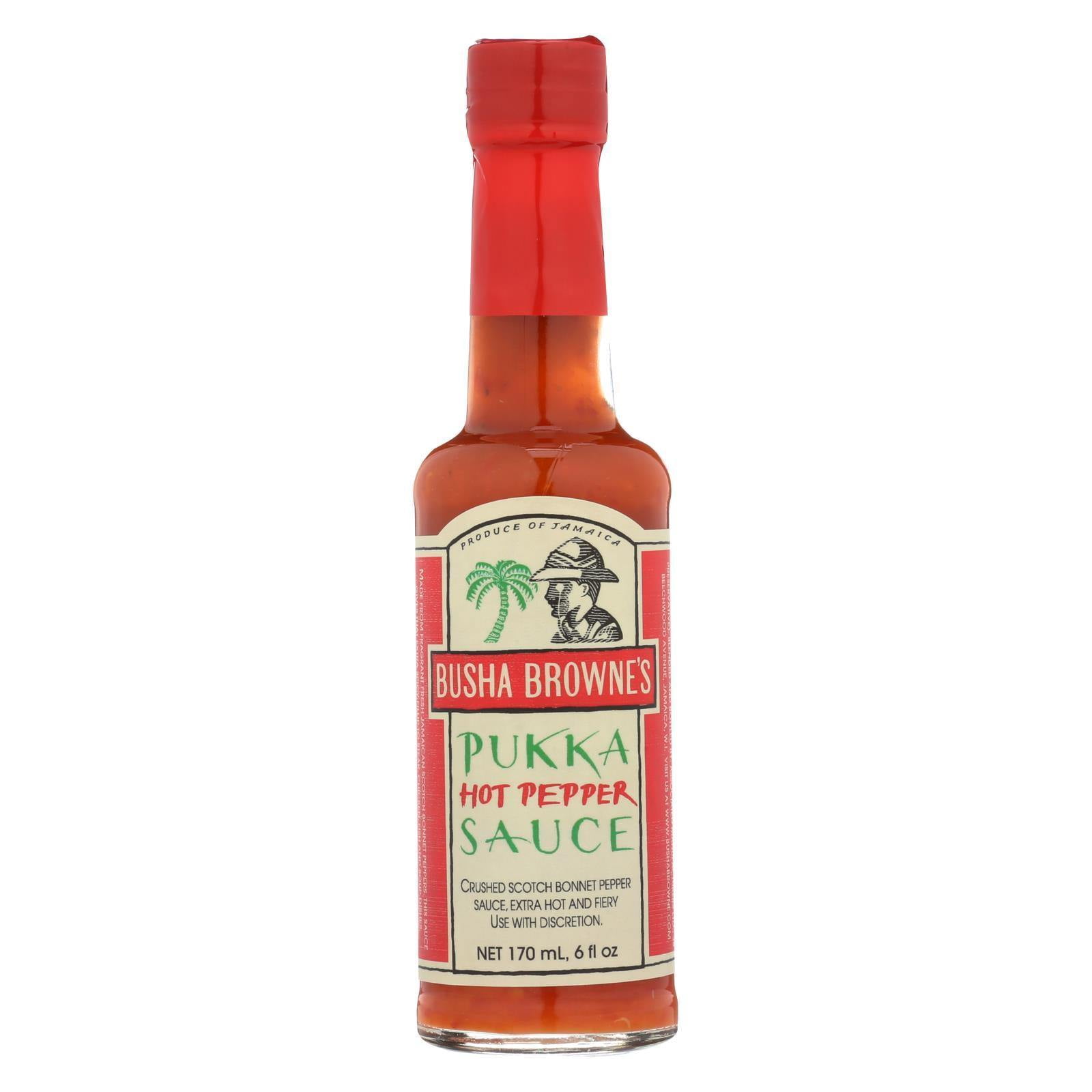 Busha Browne's Pukka Hot Pepper Sauce - Walmart.com