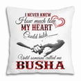 Busha Grandma Gift Until Someone Called Me Busha Pillow - Walmart.com