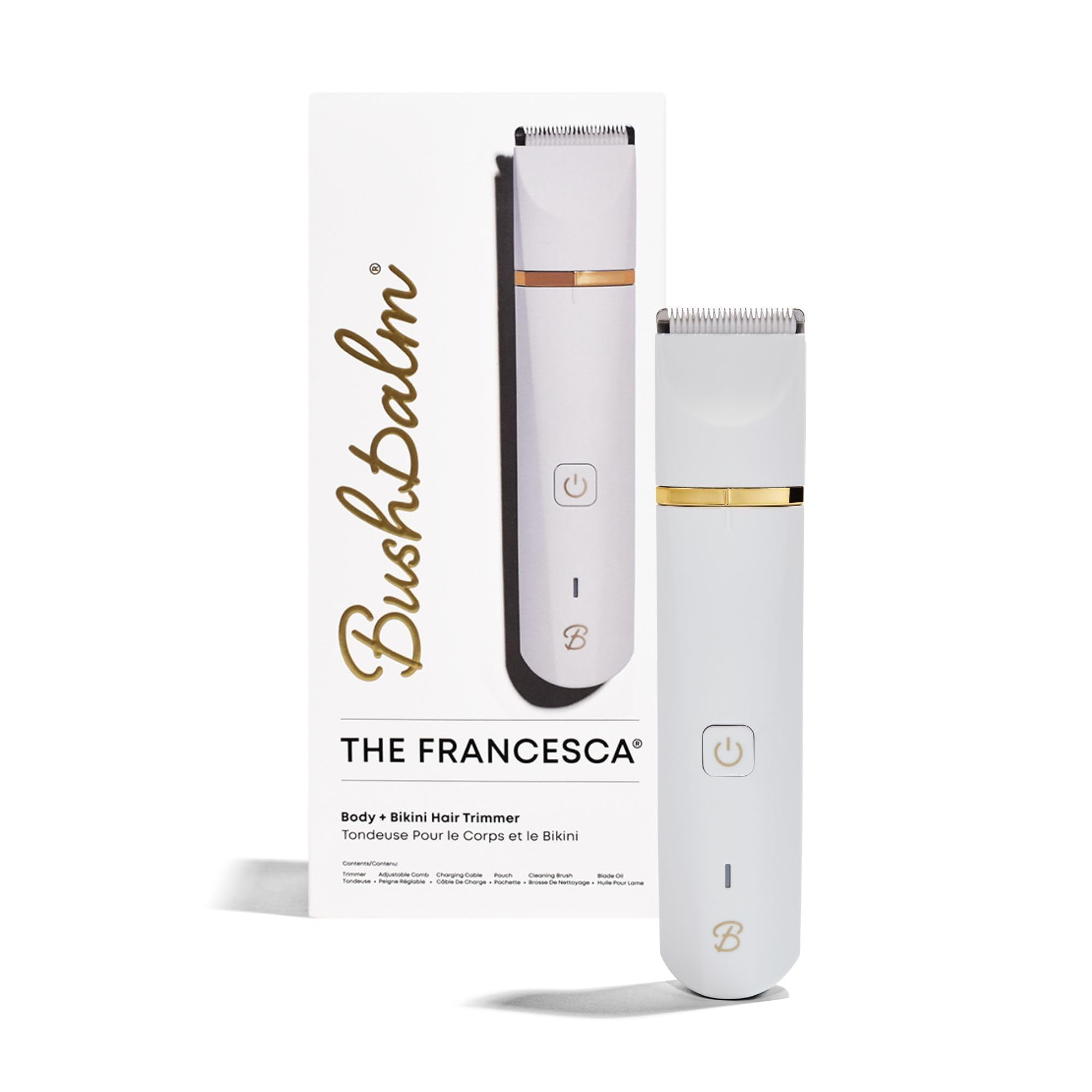 Bushbalm Bikini Trimmer - Electric Shaver Body Hair Razor for Women ...
