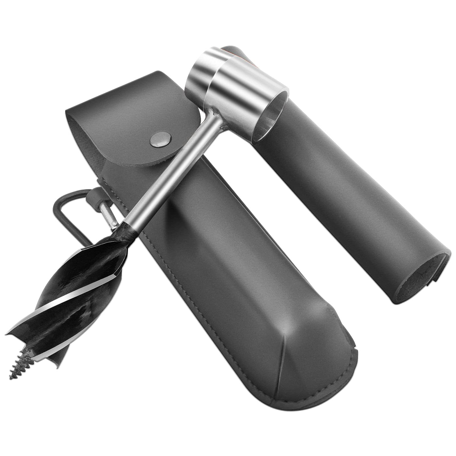 Bushcraft Survival Settlers Tool Gear Hand Auger Wrench Scotch Eye Wood ...