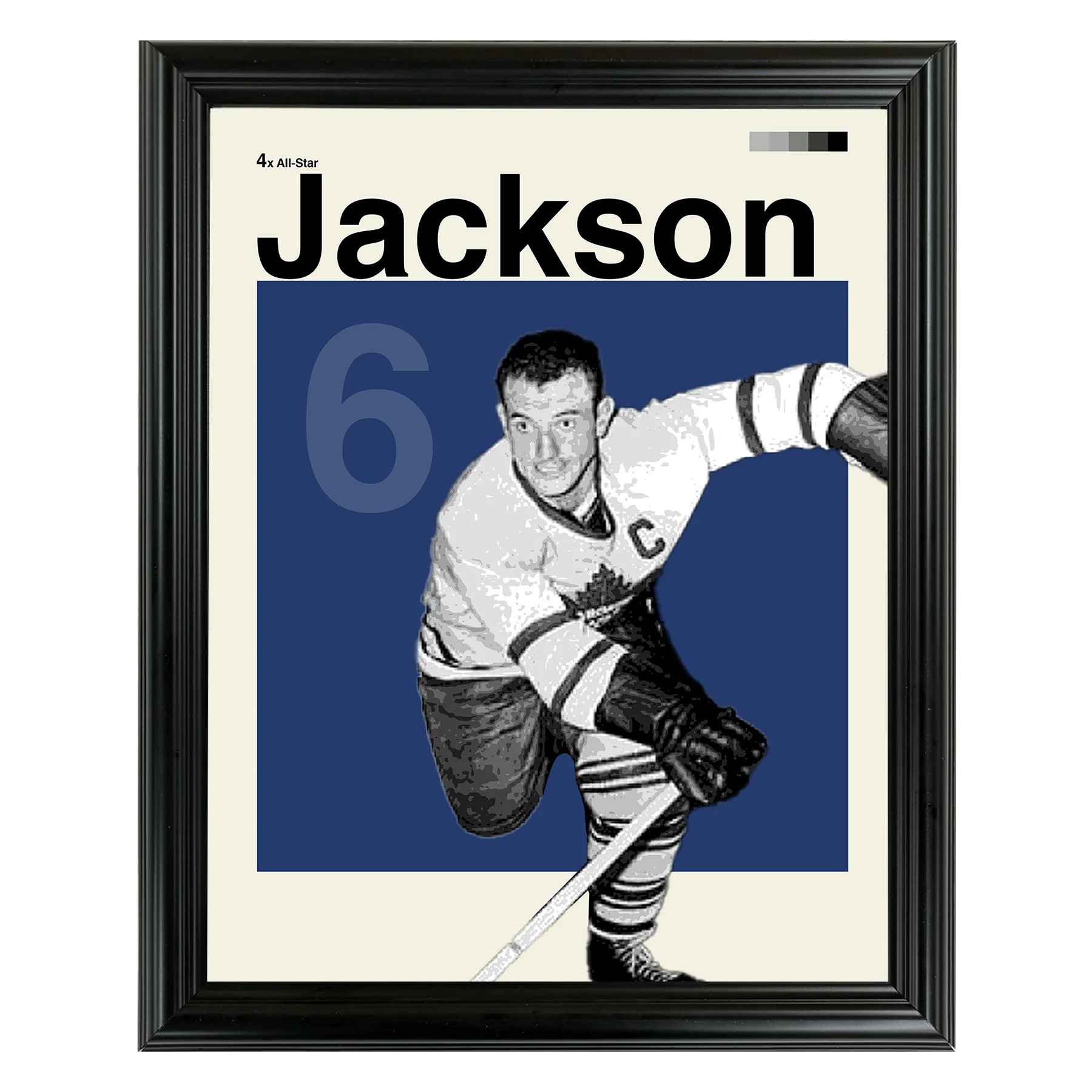Busher Harvey Jackson Framed Sports Art Photo by Thomas Maxwell ...