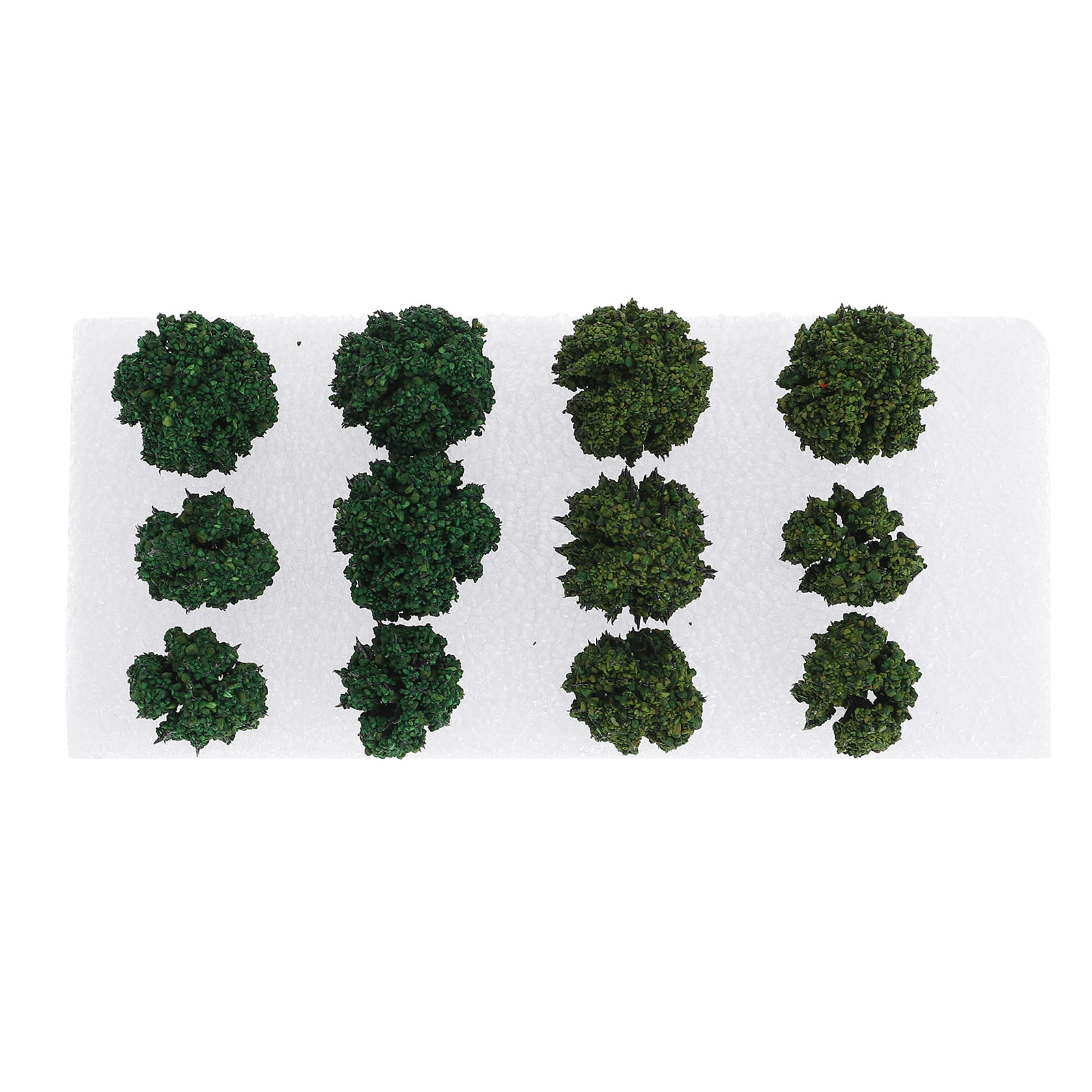 Bushes Mini Landscaping Decor Sand Table Ornament Green Color ...