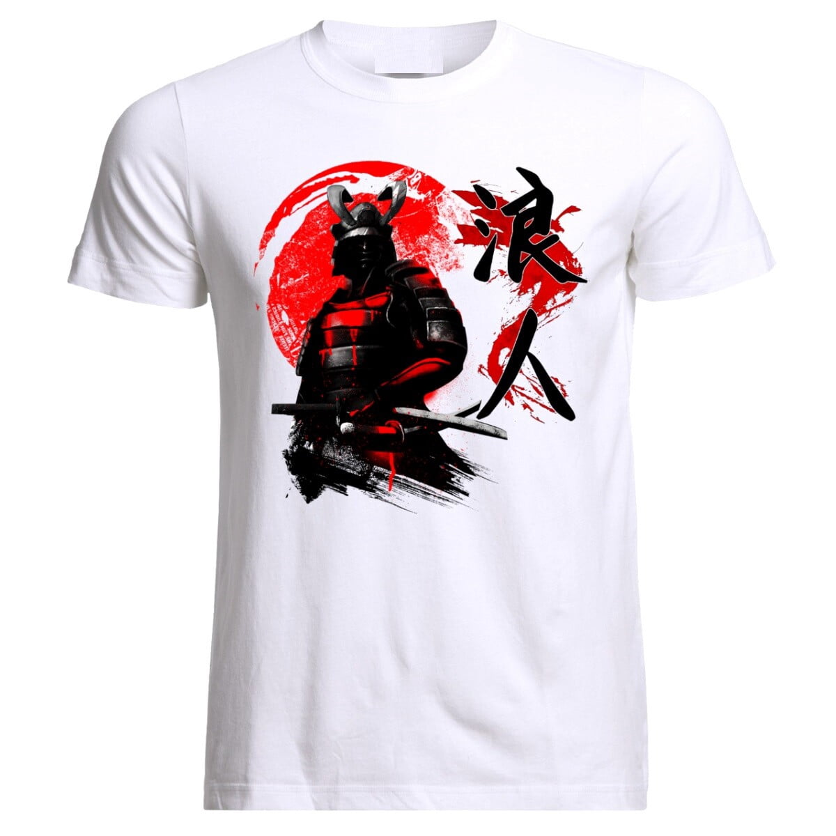 Bushido Code Samurai Mask Sword Japanese Ronin Katana T-Shirt - Walmart.com
