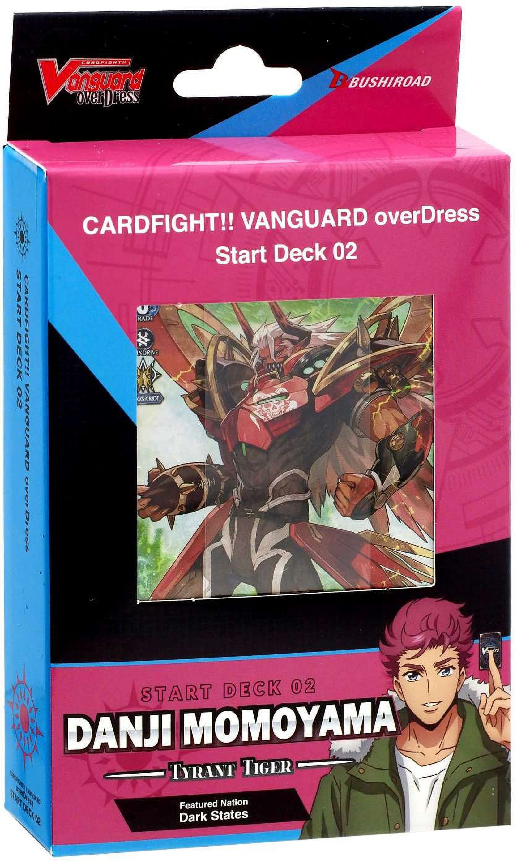 Cardfight!! Vanguard: Danji Momoyama -Tyrant Tiger- Start Deck 02 ...