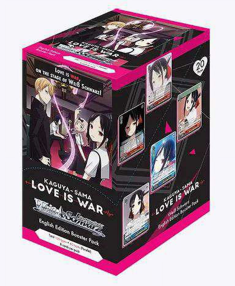 Bushiroad Kaguya-sama Love is War 16 Packs - 9 Cards per Pack - English - Weiss Schwarz Booster ...