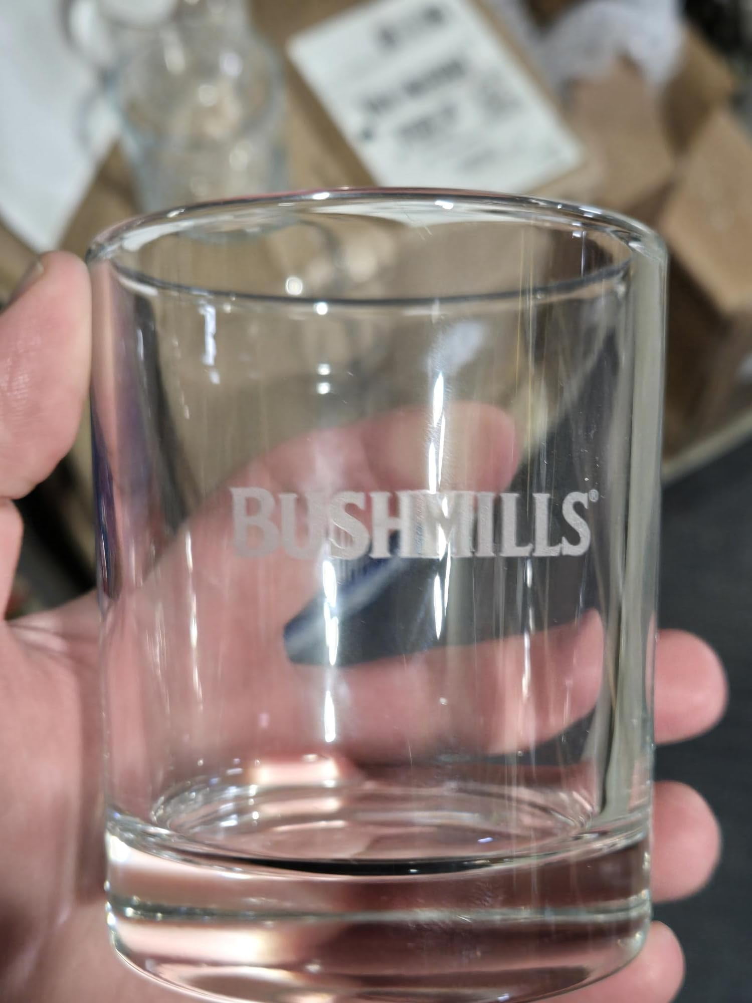 Bushmills Signature Etched Rocks Glass - Set of 2 - Walmart.com