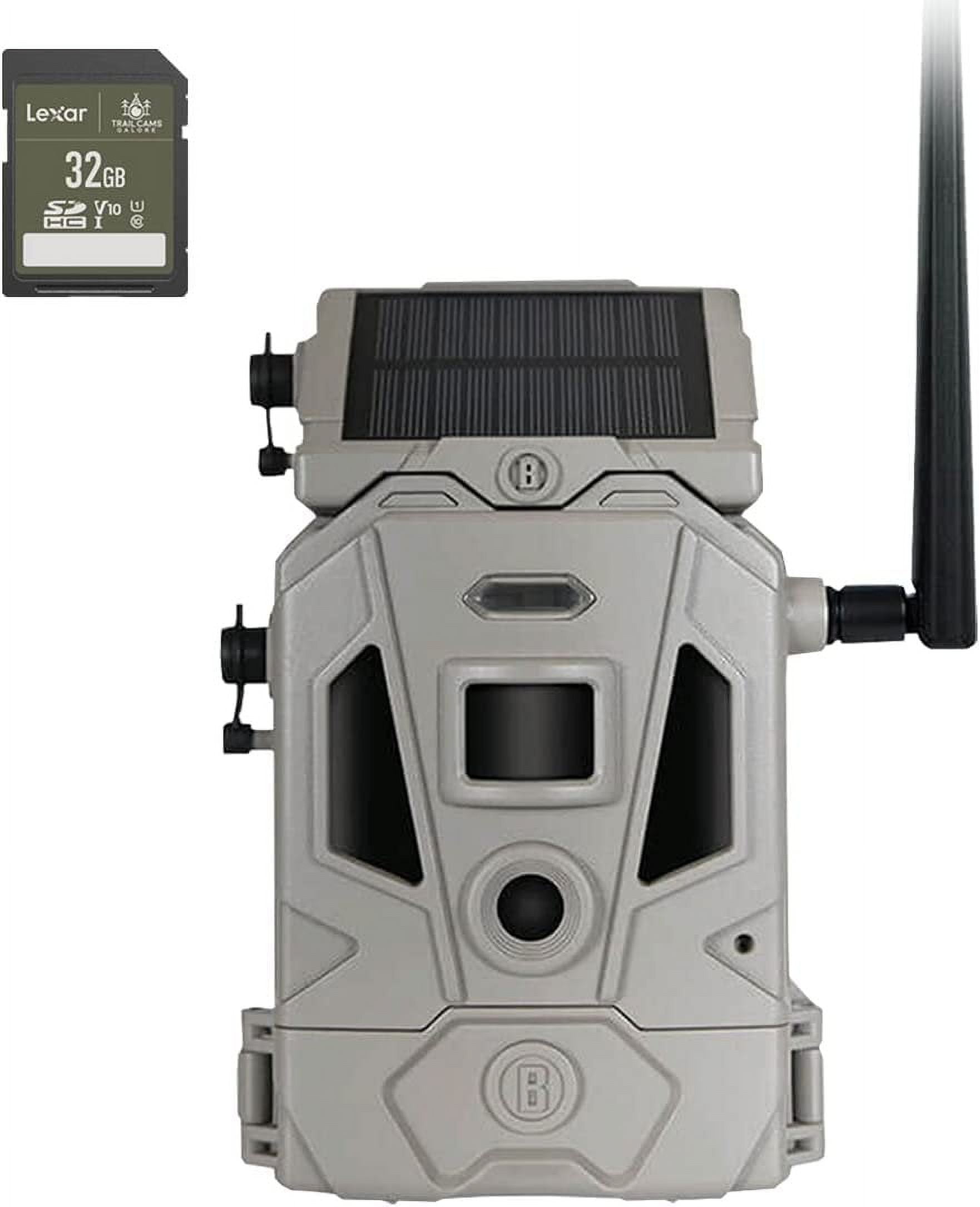 Bushnell CelluCORE 20 Solar Trail Camera, Low Glow Hunting Game ...