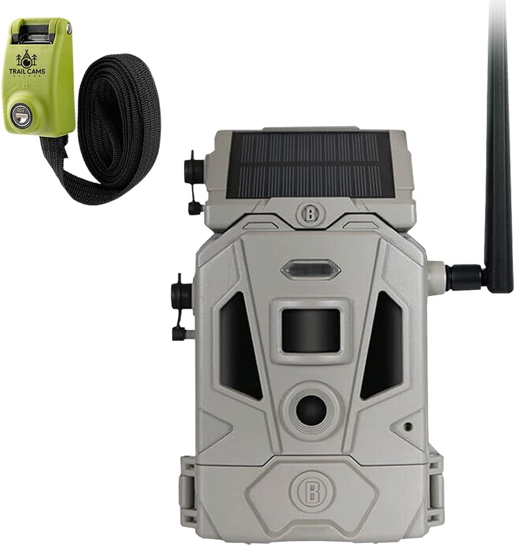 Bushnell CelluCORE 20 Solar Trail Camera, Low Glow Hunting Game Camera ...