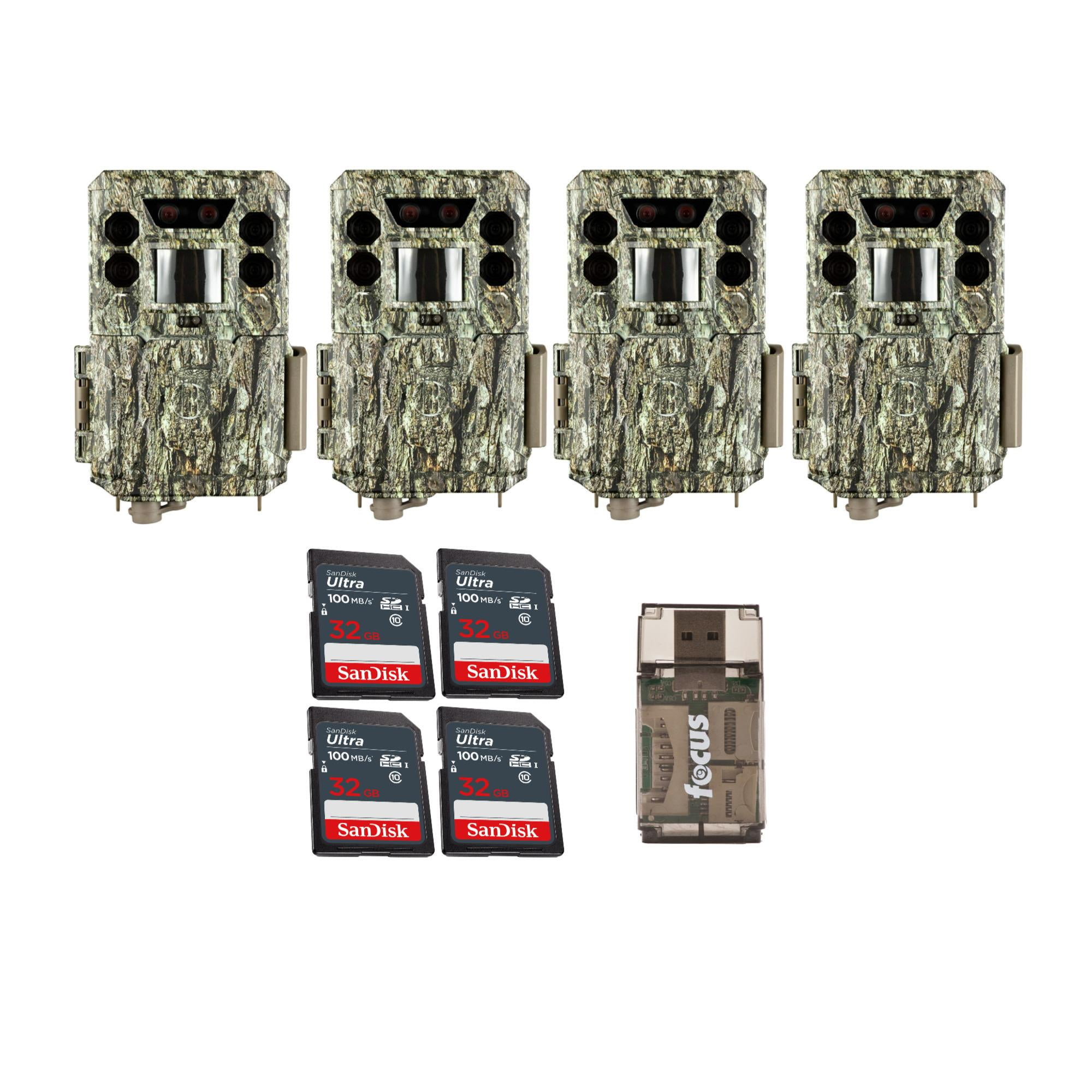 Bushnell Core DS No-Glow 30 MP Trail Camera with 32GB Memory Card, and ...