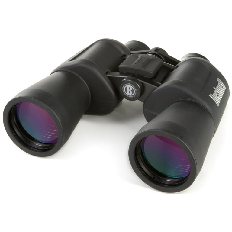 Bushnell PowerView 10x50mm Porro Prism Binoculars, Black, Multi