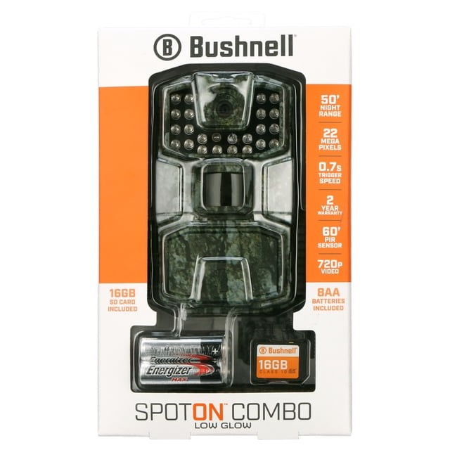 Bushnell Spot On™ 22MP, 1080p HD video Combo Hunting Trail Monitor ...