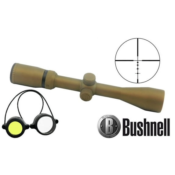 Bushnell Trophy XLT Rifle Scope 3-9x40mm, Aluminum, Burnt Bronze, DOA ...