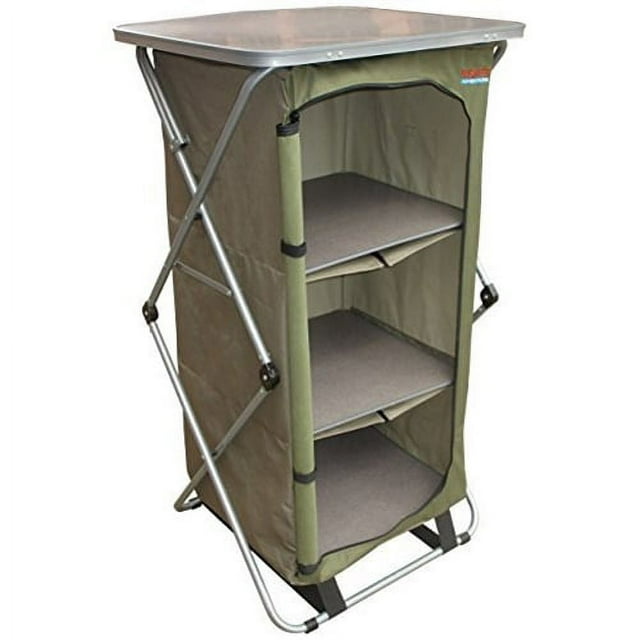 Bushtec Adventure Sierra Canvas Camp Cupboard, camping table or ...