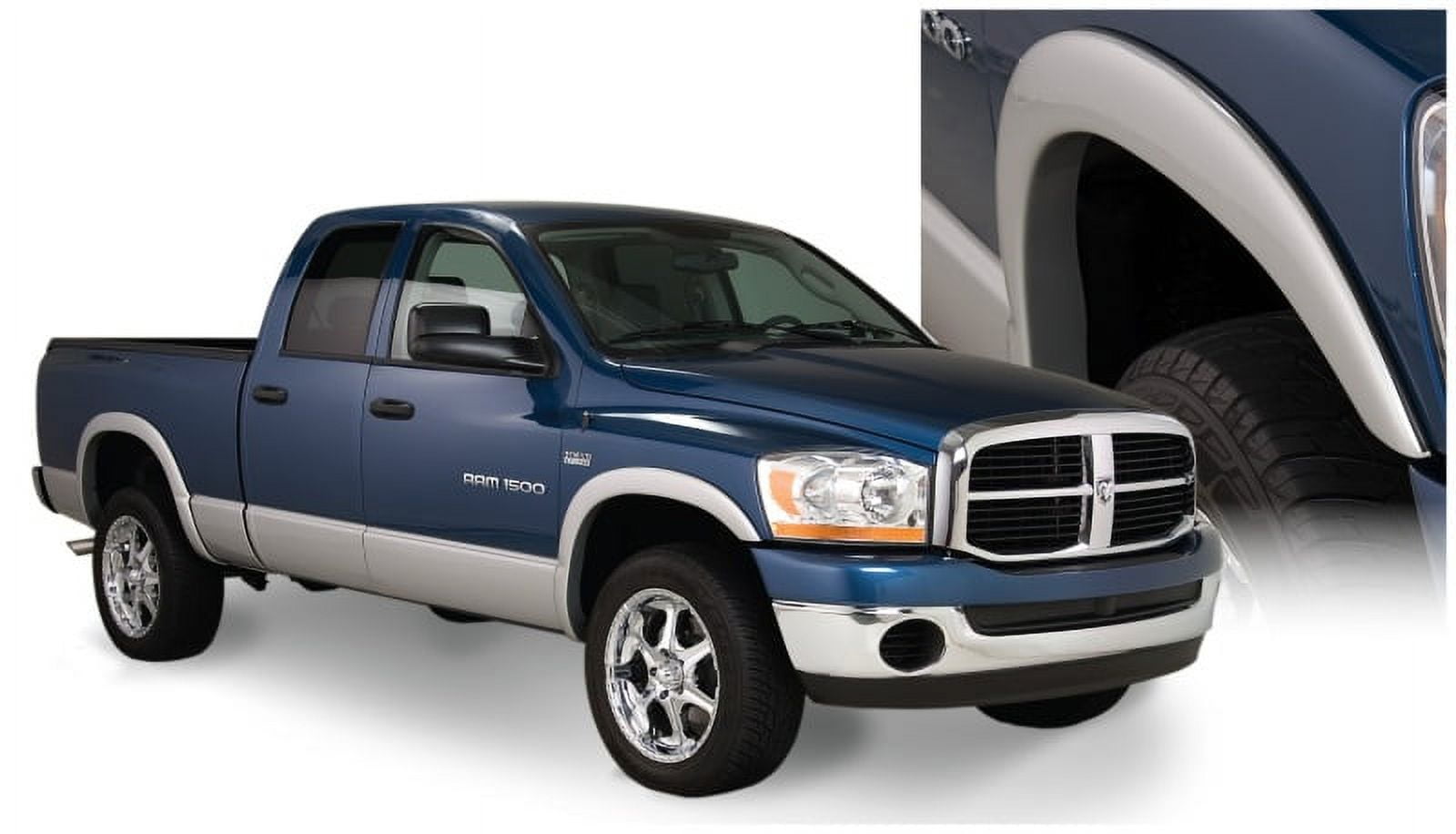 Bushwacker 06-08 Dodge Ram 1500 Fleetside Street Style Flares 4pc 97.9 ...