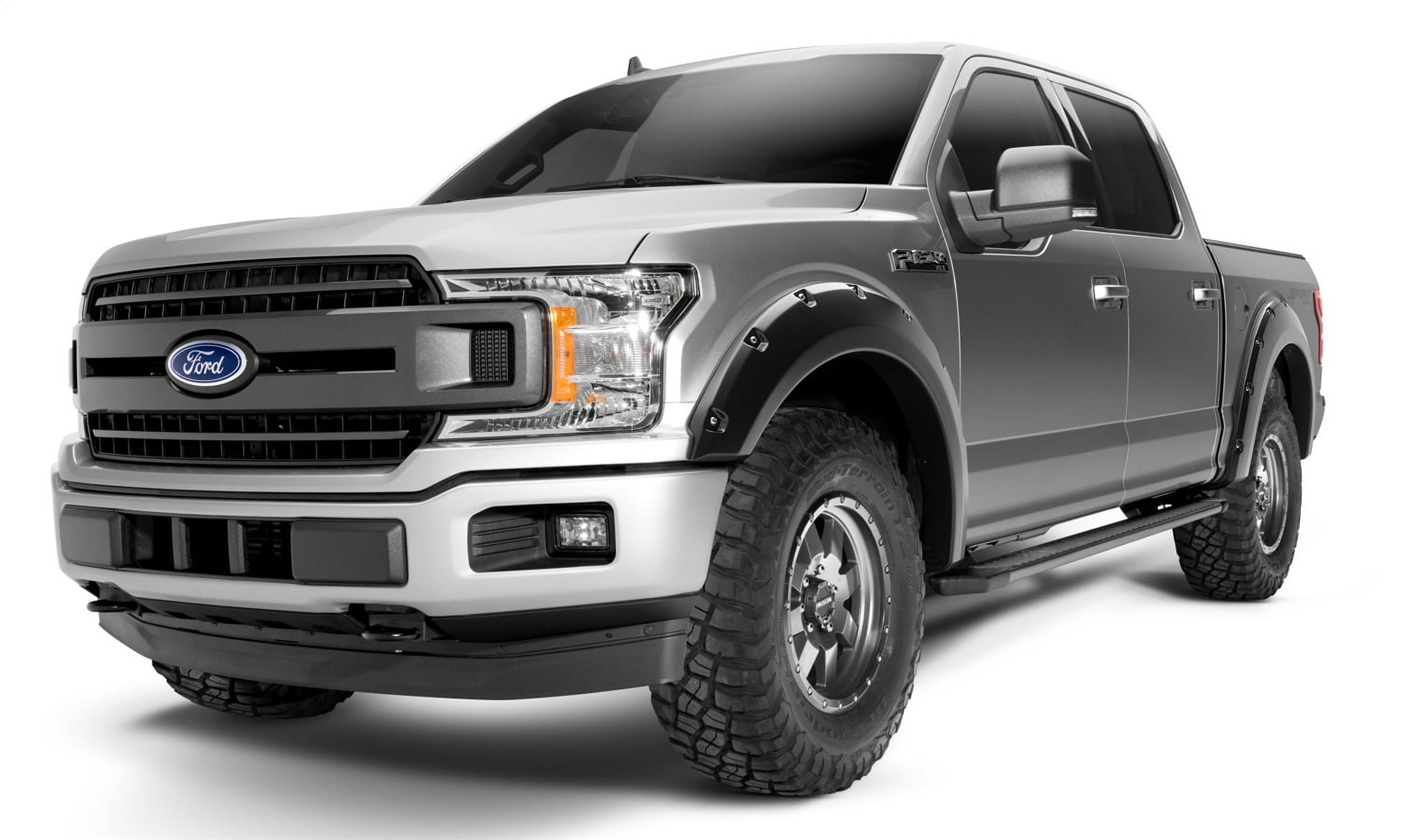 Bushwacker 20942 32 Pocket Style Color Match Fender Flares - Walmart.com