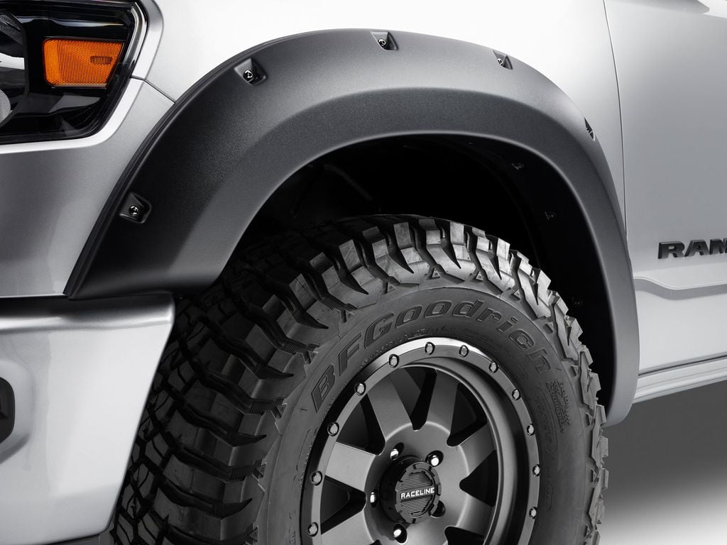 Bushwacker 58203 08 Forge Style Fender Flares Fits Fits Ram 1500 Fits ...