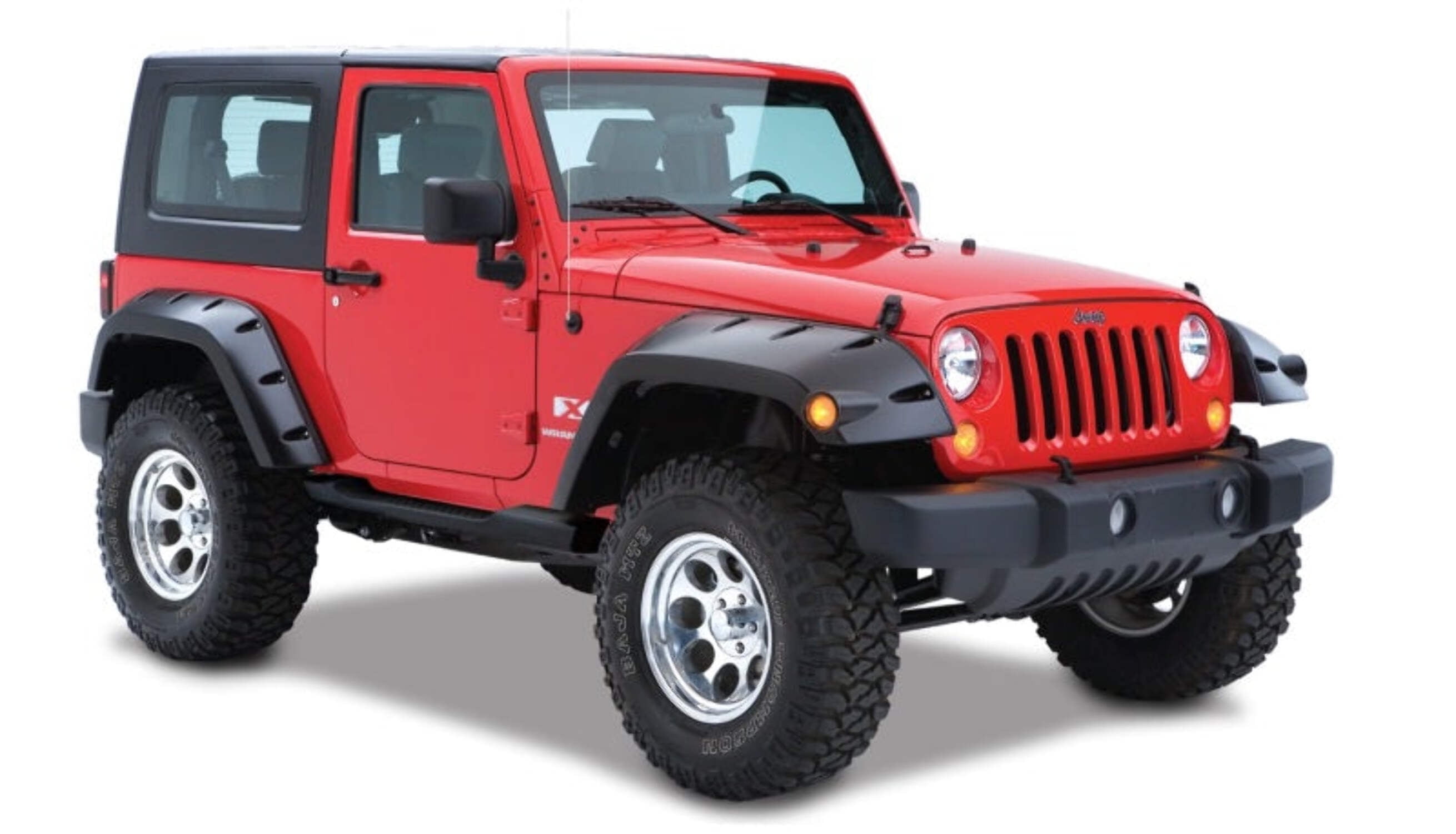 Bushwacker by RealTruck 07-18 Jeep Wrangler Max Pocket Style Flares 2pc ...