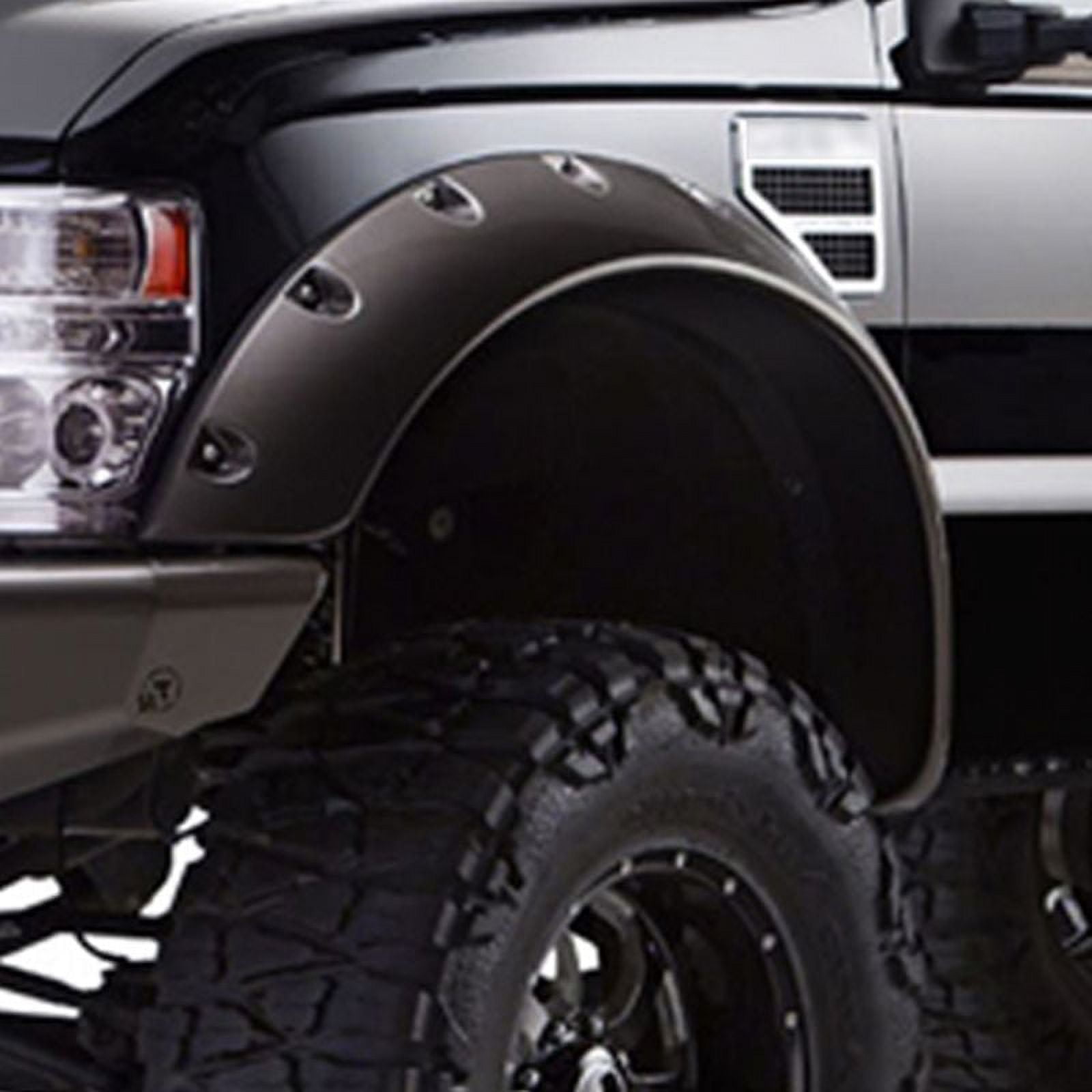 Bushwacker by RealTruck Cutout Pocket/Rivet Style Rear Fender Flares|2 ...