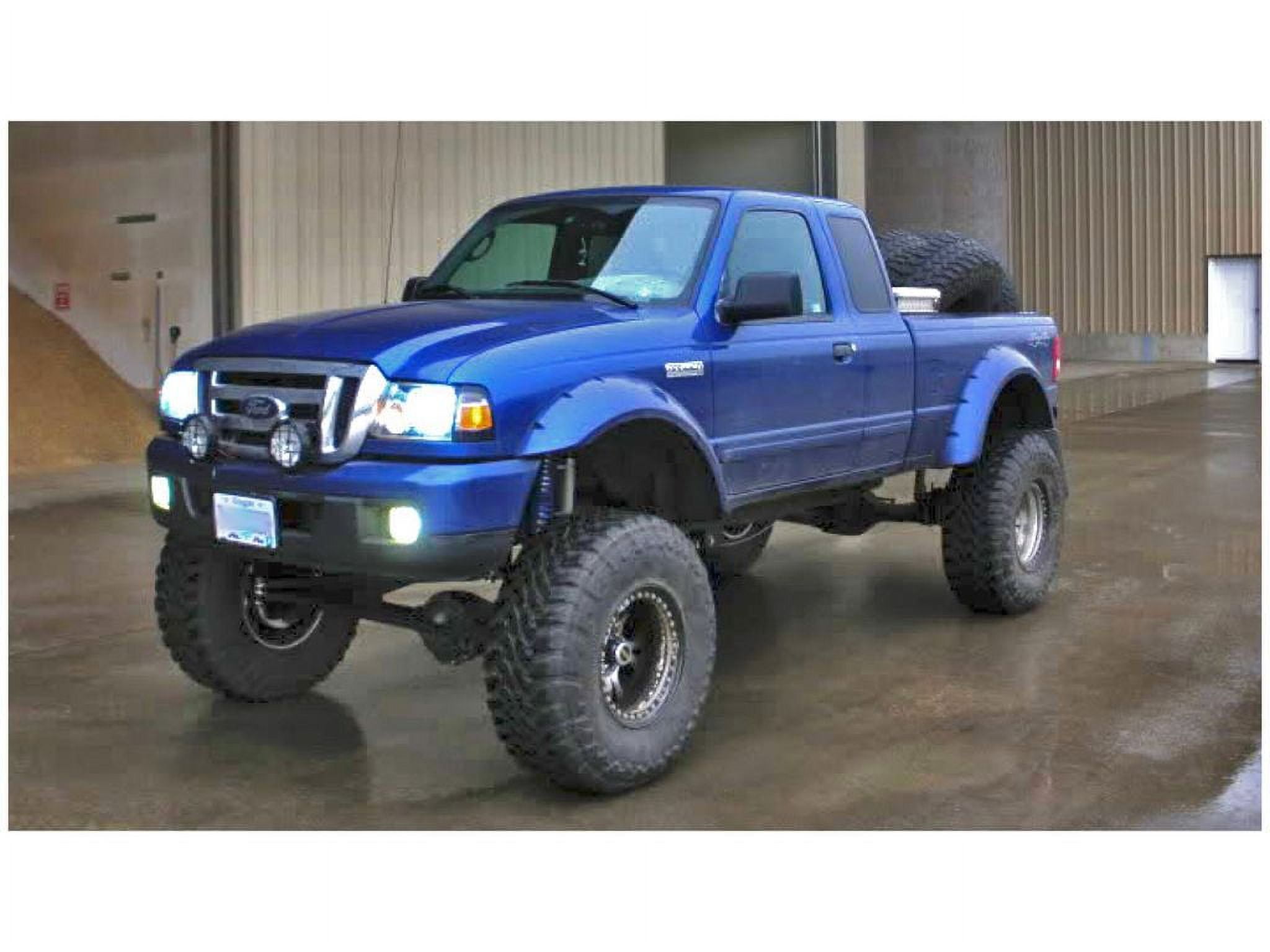 Bushwacker by RealTruck Cutout Pocket/Rivet Style Rear Fender Flares ...