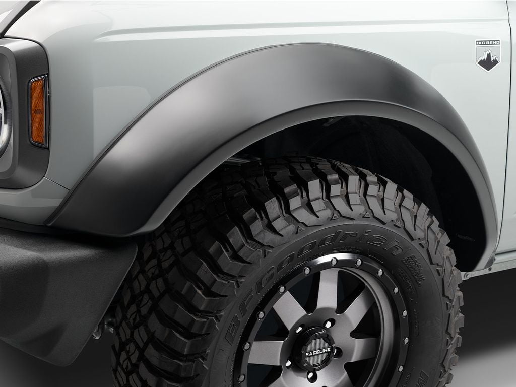 Bushwacker by RealTruck Extend-A-Fender Extended Front Fender Flares ...