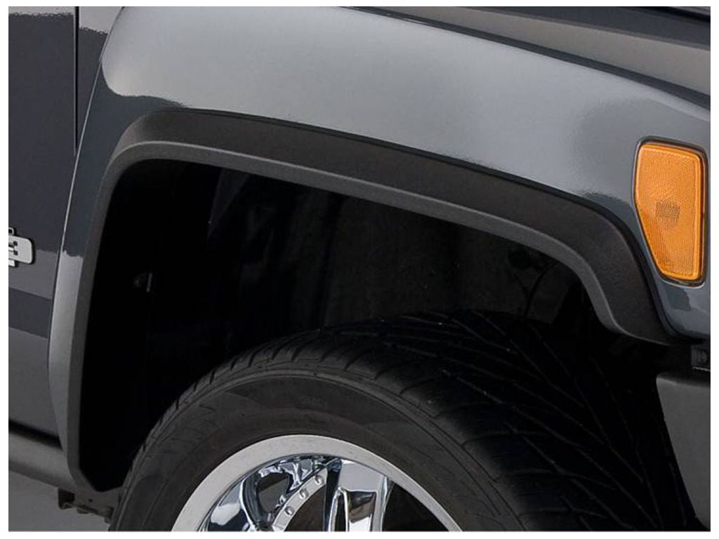 Bushwacker 06-10 Hummer H3 OE Style Flares 4pc - Black - Walmart.com