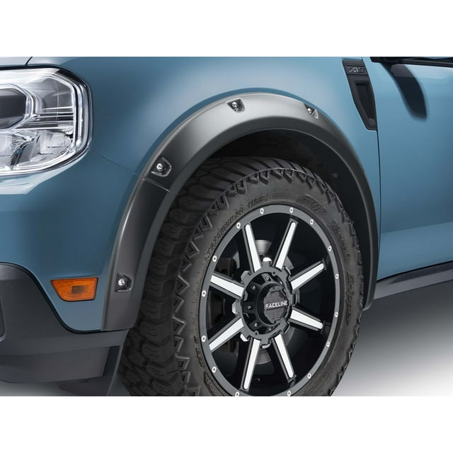 Bushwacker by RealTruck Pocket/Rivet Style Front Fender Flares | 2 ...