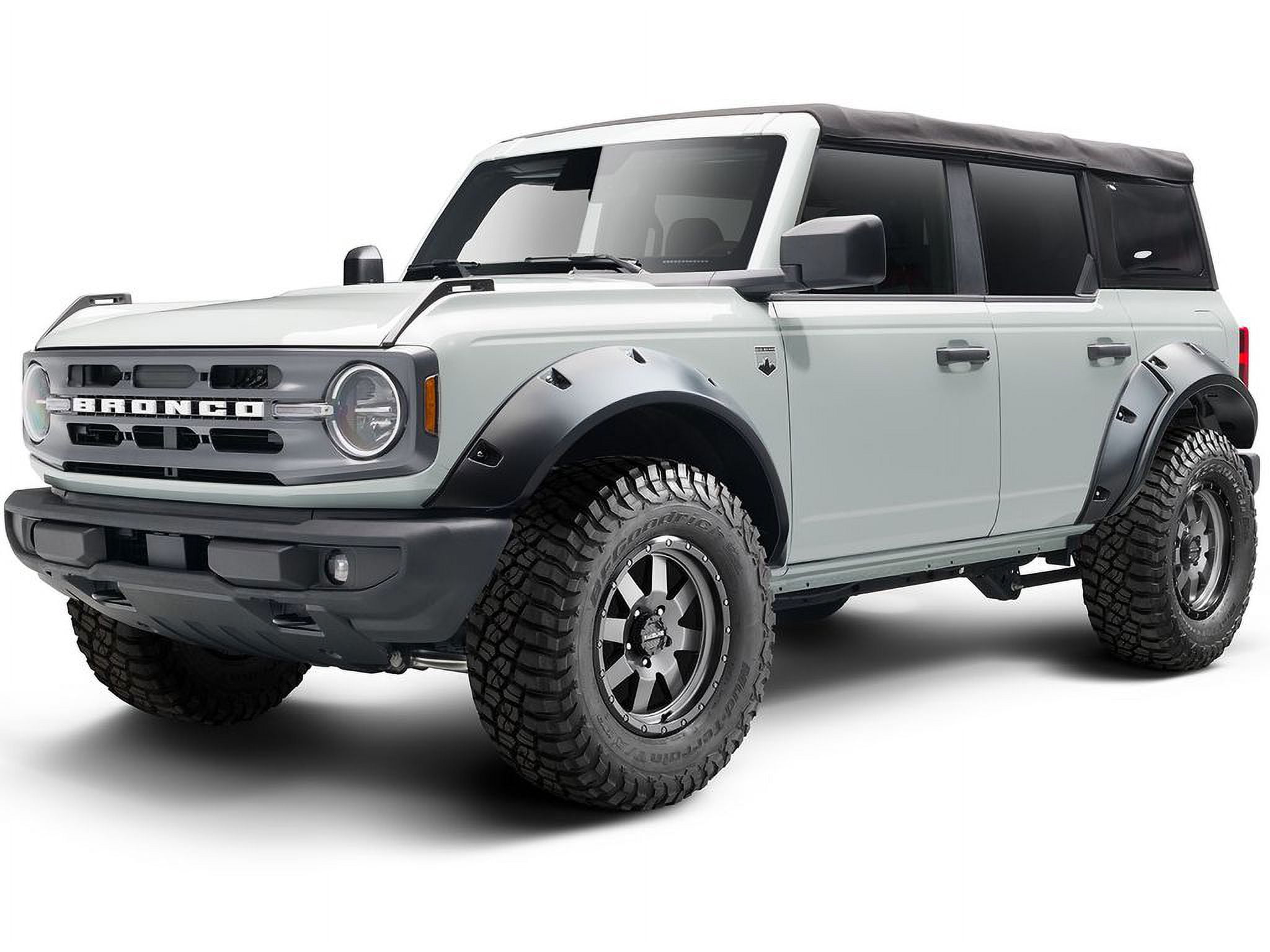 Bushwacker by RealTruck Pocket/Rivet Style Front & Rear Fender Flares ...