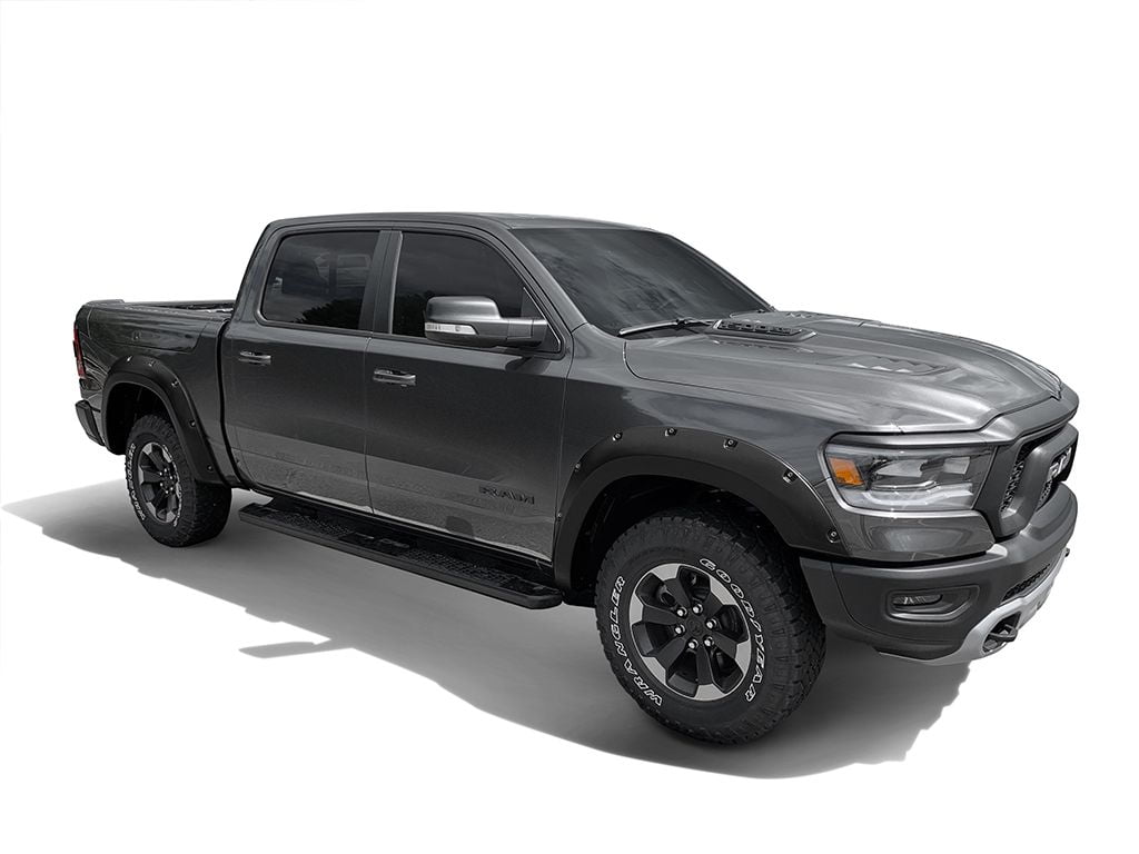 Bushwacker by RealTruck Pocket/Rivet Style Front & Rear Fender Flares ...