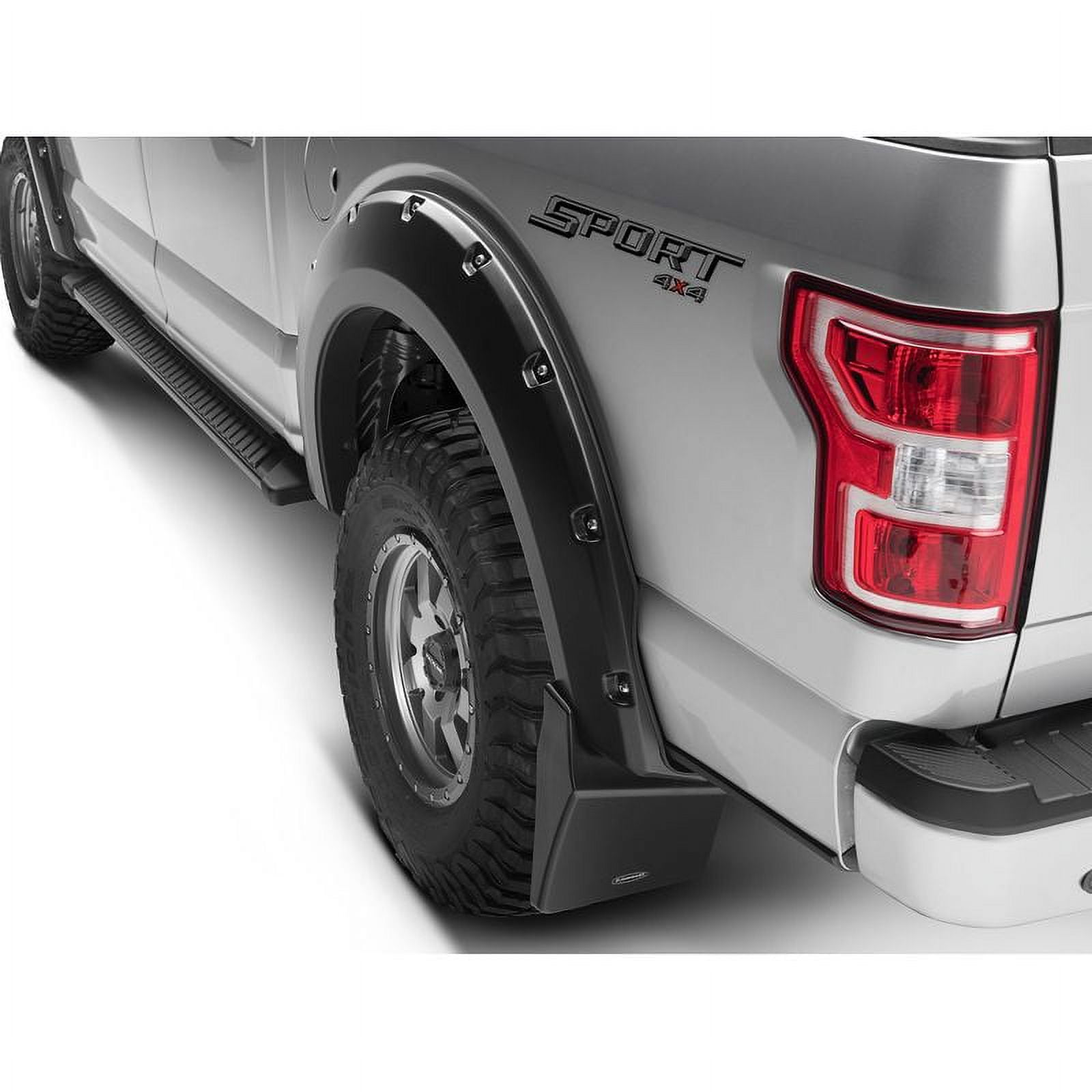 Bushwacker 14-21 Toyota Tundra Trail Armor Rear Mud Flaps (Fits Pocket ...