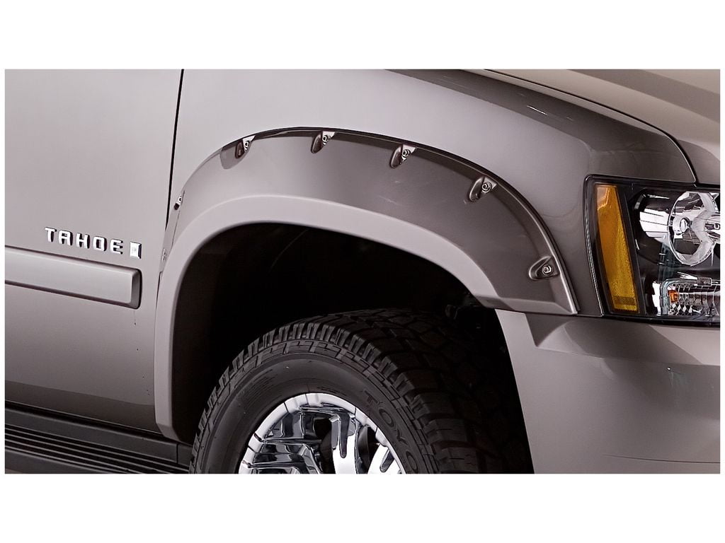 Bushwacker by RealTruck Pocket/Rivet Style Front Fender Flares ...