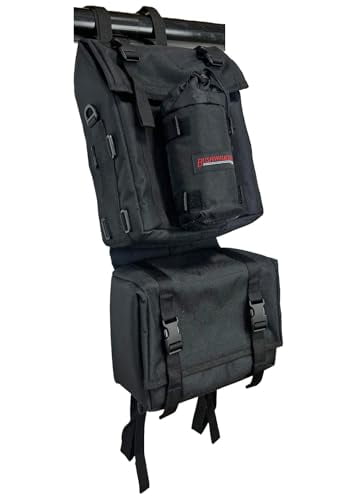 Bushwhacker ATV Fender Bag Black – Cargo Storage Pack for Front and ...