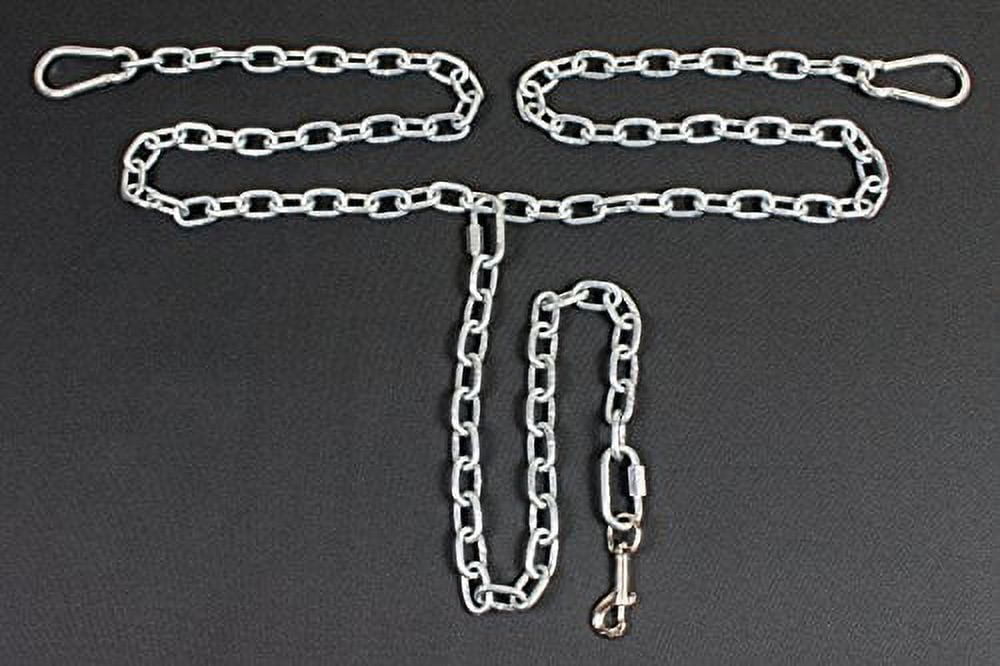 Bushwhacker Chew Proof Truck Bed Dog Tether Chain for SUV and UTV ...