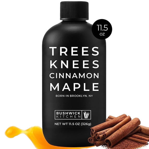 Bushwick Kitchen Cinnamon Maple Syrup, Grade-A Maple, Cassia Cinnamon ...