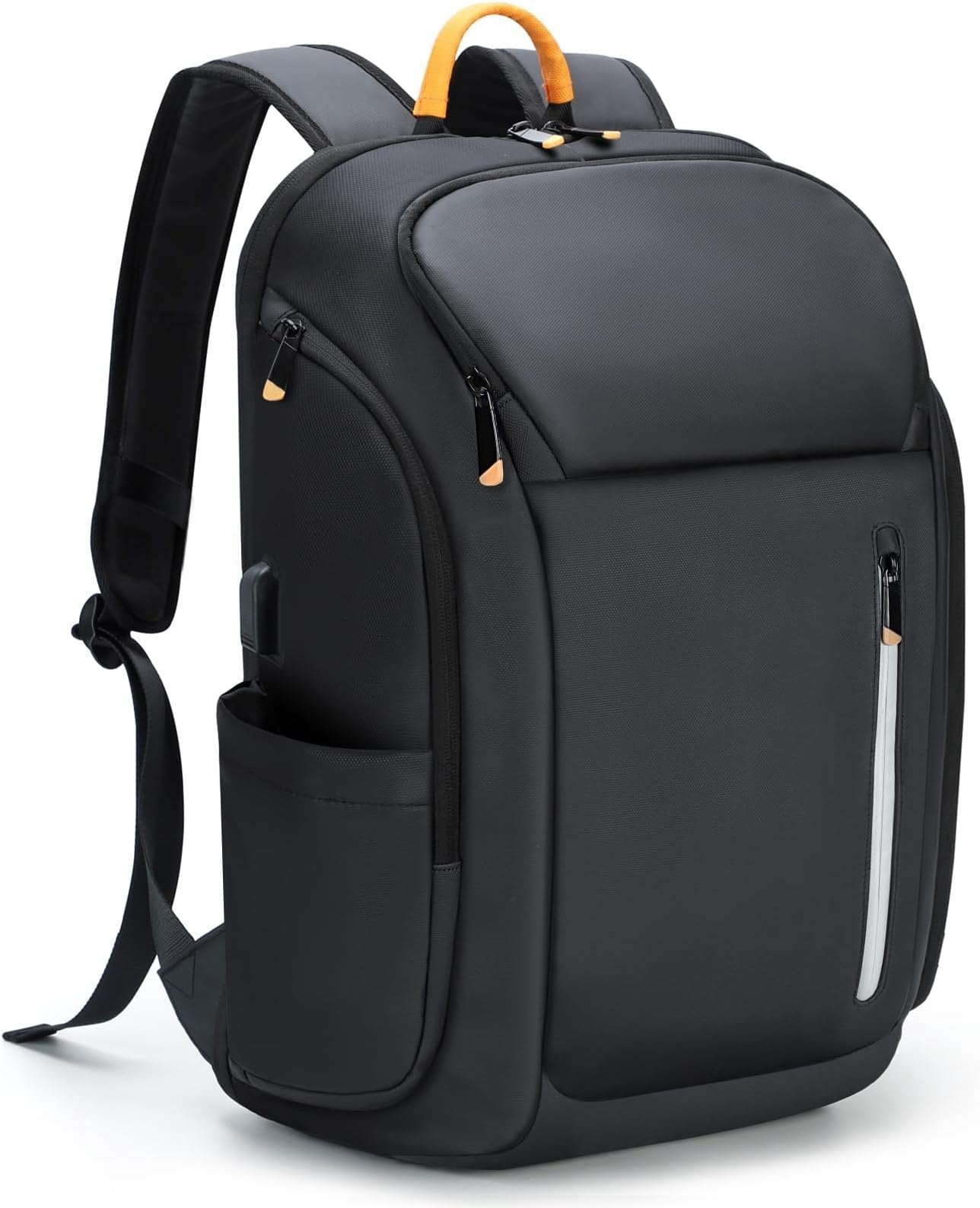 Business Backpack for Men, 18 Inch Tech Laptop Backpacks with USB Port ...