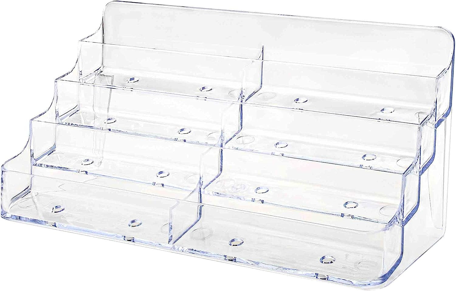 Business Card Display Stand 4 Tier 8 Pocket Holder Multi Pocket Rack ...
