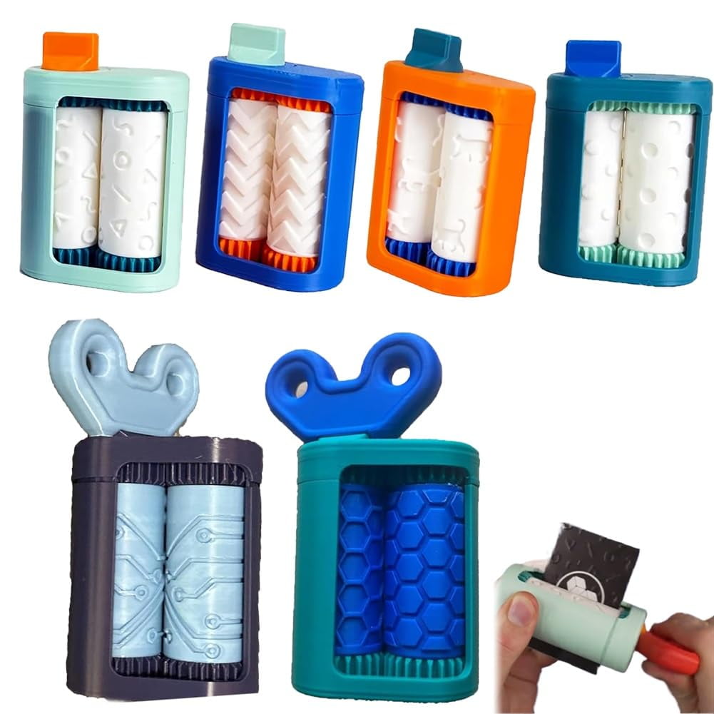 Business Card Embosser, 3D Printed Wood Grain Embosser with Seamless ...