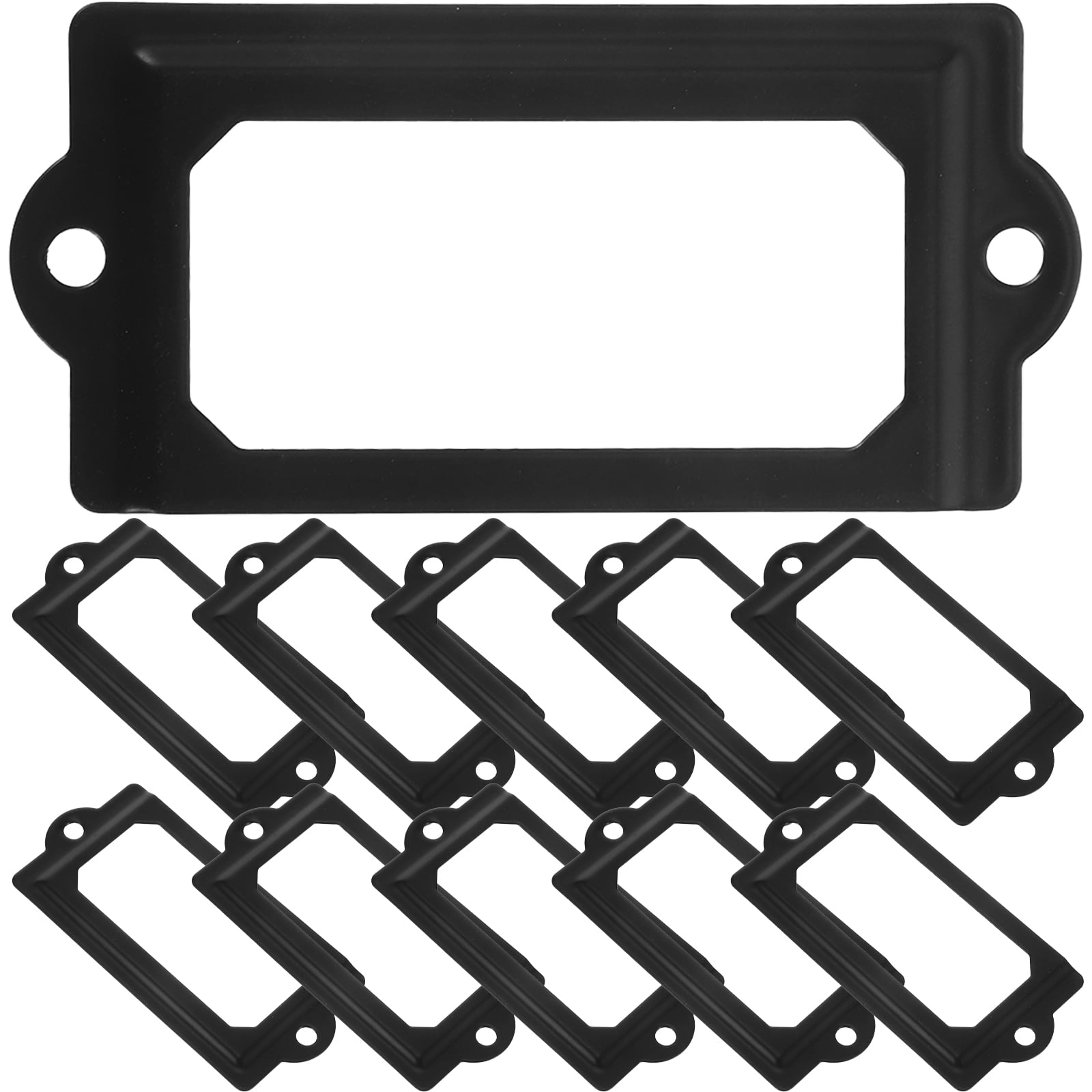 Business Card Frame Decorative Label Holder Tag Drawer Office Name for ...