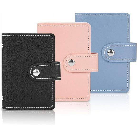 Leather Profeional Buse Card Book Holder Organizer, 240 Capacity Credit ...