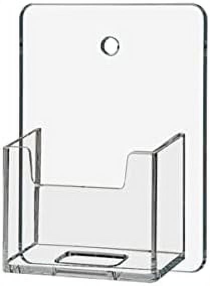 Business Card Holder For Vertical Cards Wall Mount Rack Single Pocket ...