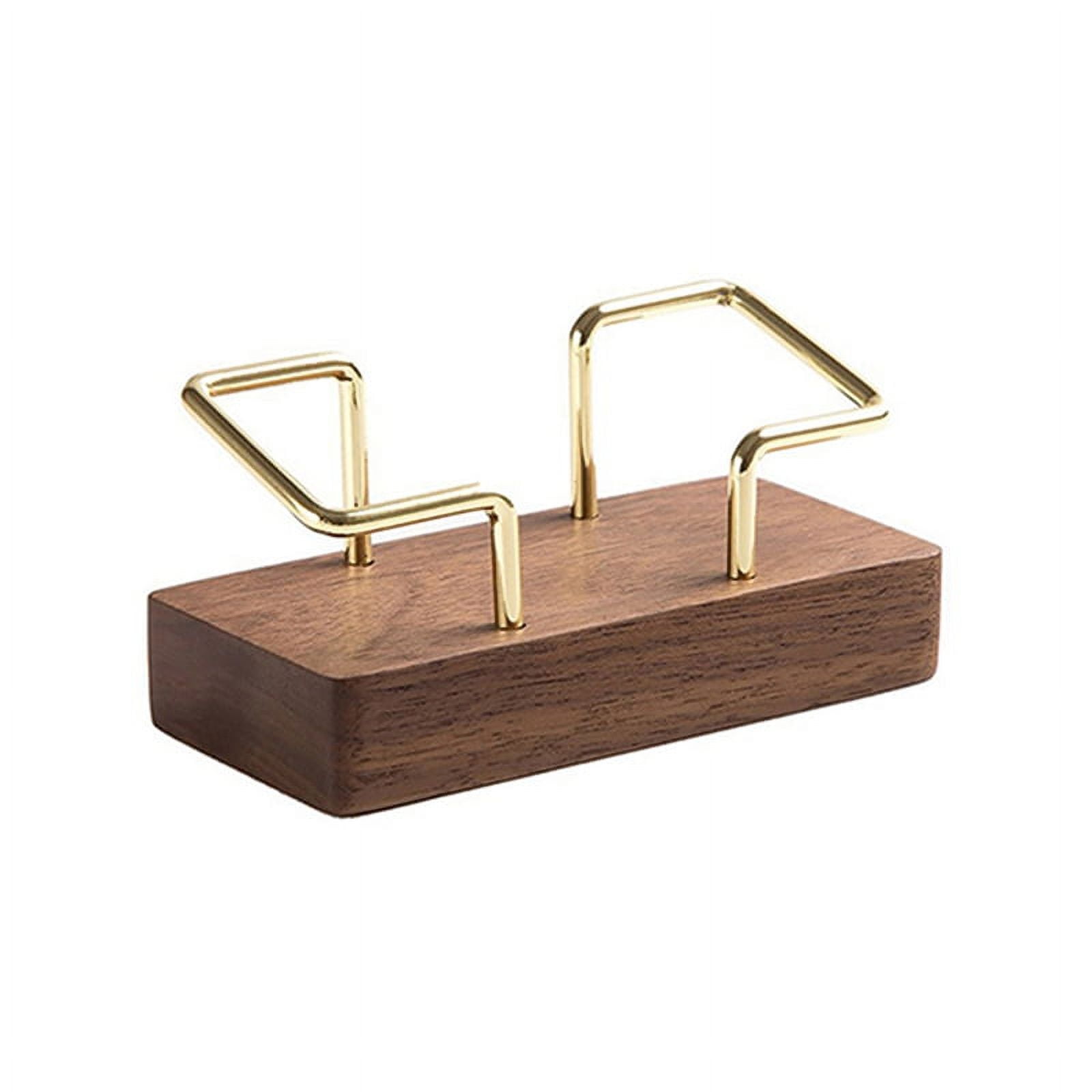 Business Card Holder Organizer Office Desk Display Stand Memo Counter ...