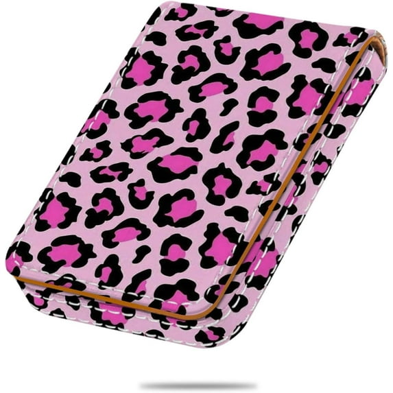 Business Card Holder, PU Leather Printing Business Card Case Pocket ...