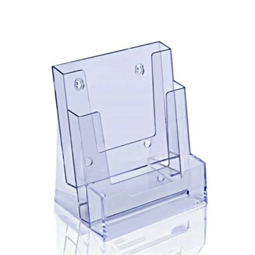 Plymor Clear Acrylic Deluxe Business Card / Postcard Holder, 3.5" W x 2 ...