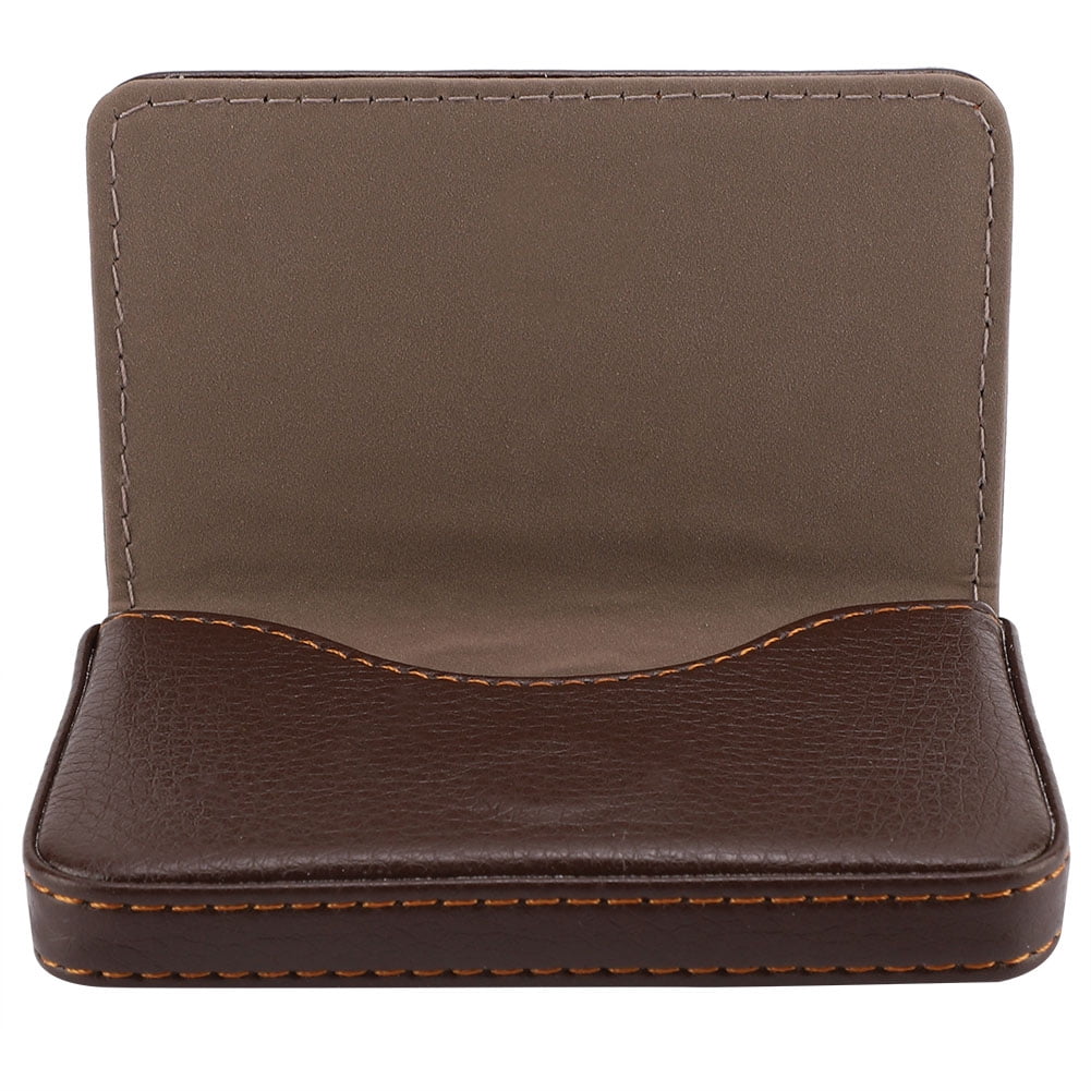 Business Card Wallet, Men Women Professional Name Card Holder, Slim ...