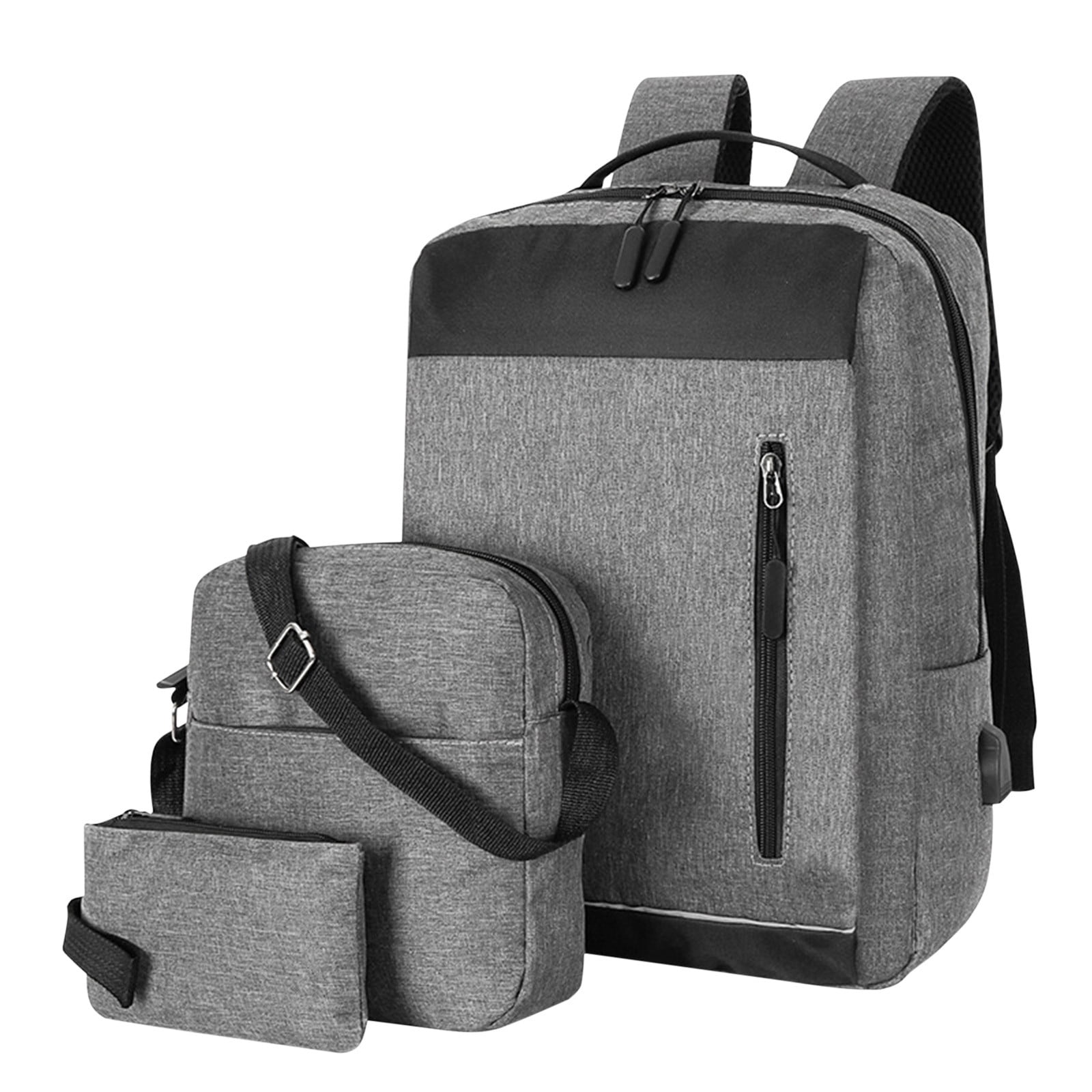 Business Carry On Backpack With Crossbody & Coin Purse, 3 Pcs bags for ...