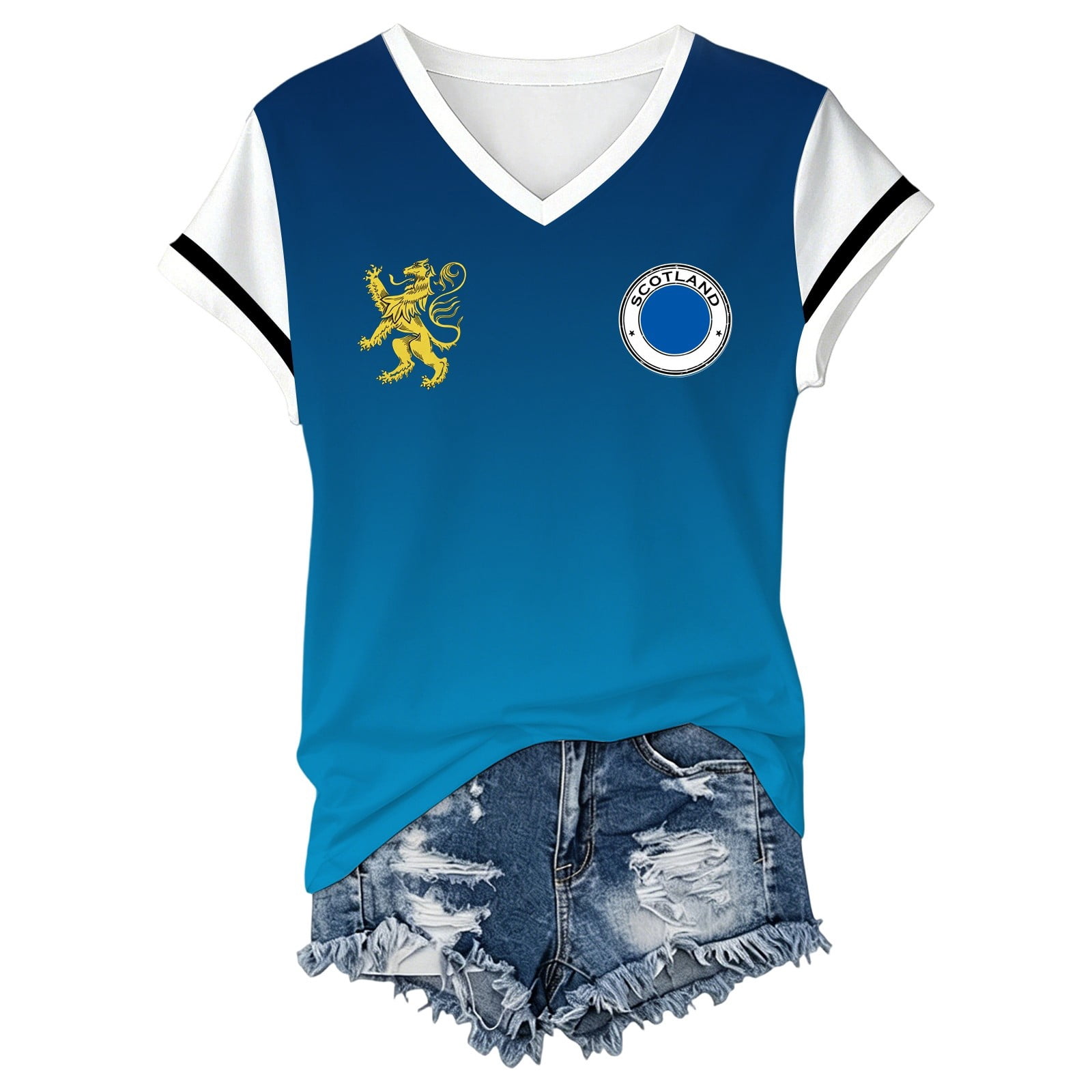 Business Casual Top Women Cup Short Sleeve Graphic Crew Neck Fashion ...